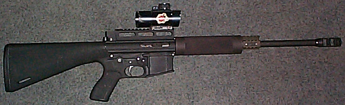 17" barrel, full length gas system AR - Rifle - Technical - Brian Enos ...